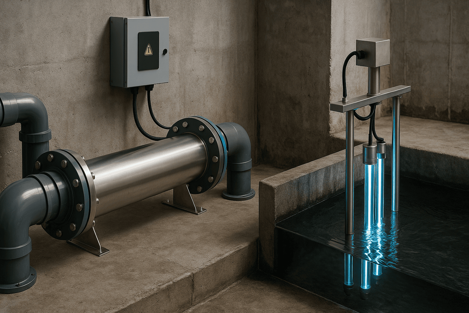 UV Systems for Wastewater Disinfection - UVL