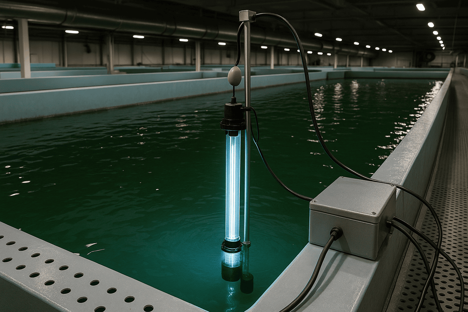 Reliable UV Water Disinfection System for Aquaculture - UVL