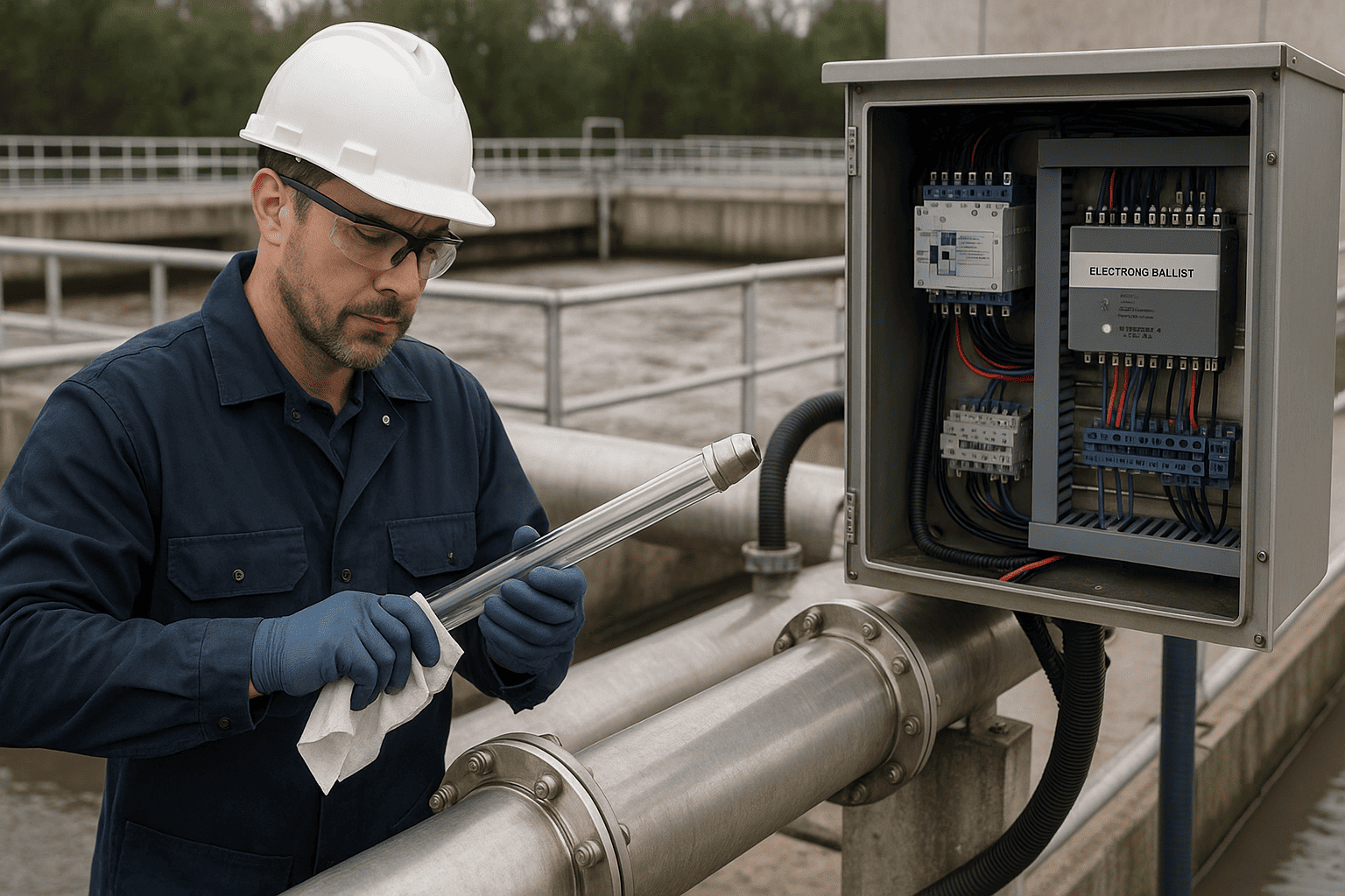 UV System Maintenance for Wastewater Plants - UVL